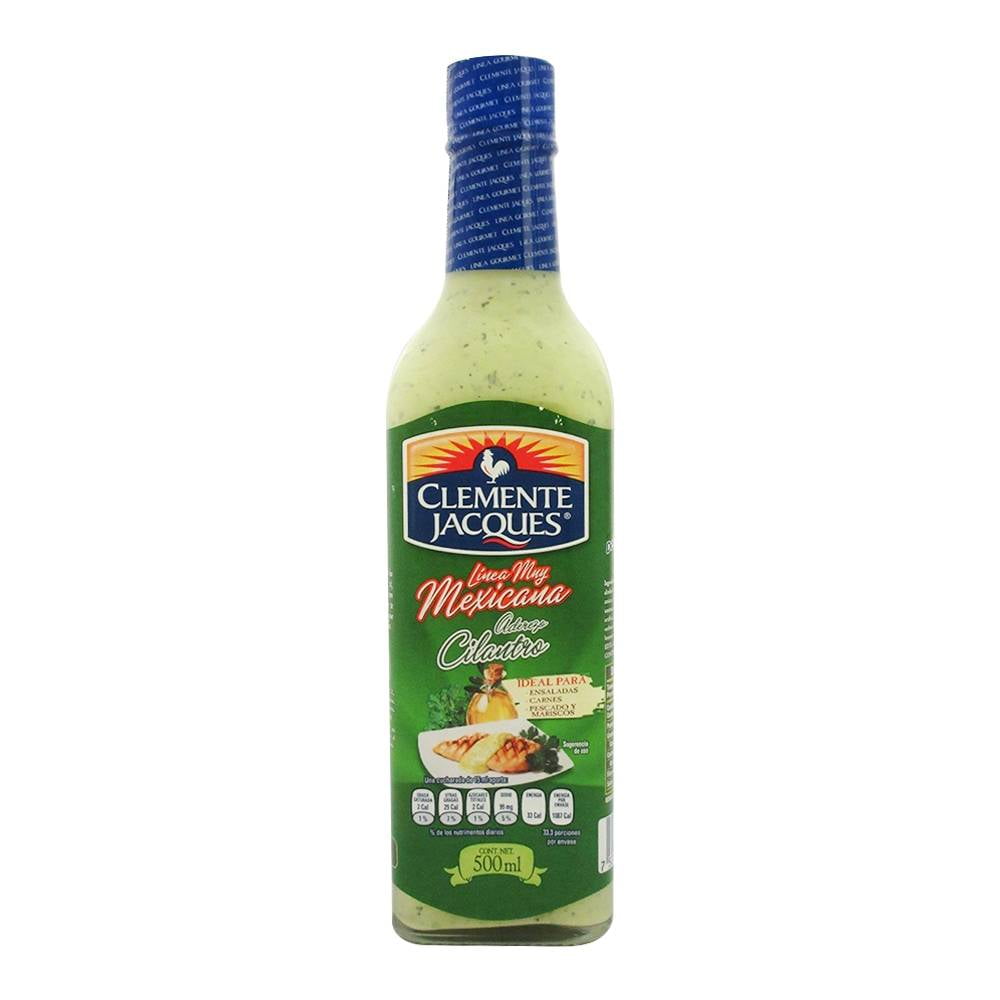 Aderezo Clemente Jacques muy mexicana cilantro 500 ml | Walmart en línea