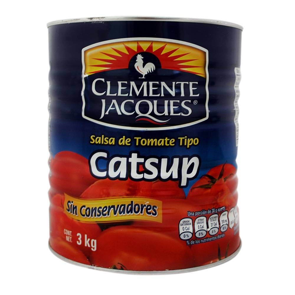 Catsup Clemente Jacques lata 3 kg | Walmart en línea