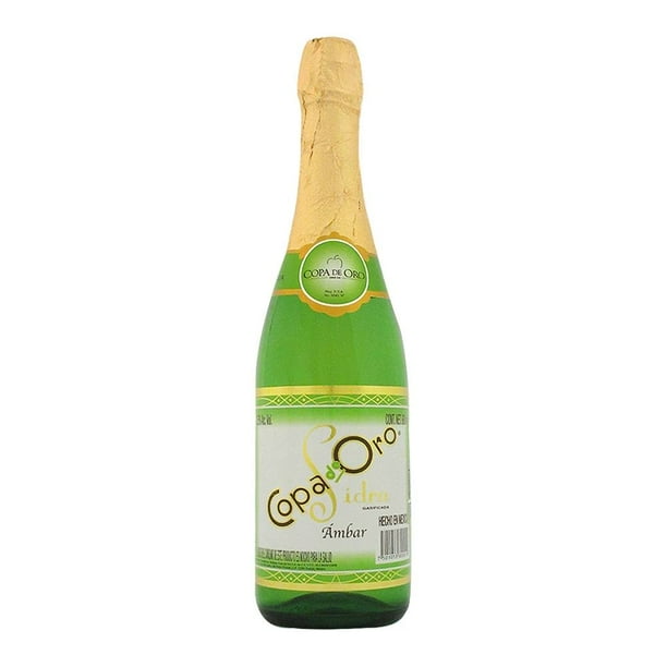 Sidra ámbar Copa de Oro gasificada 680 ml | Walmart en línea