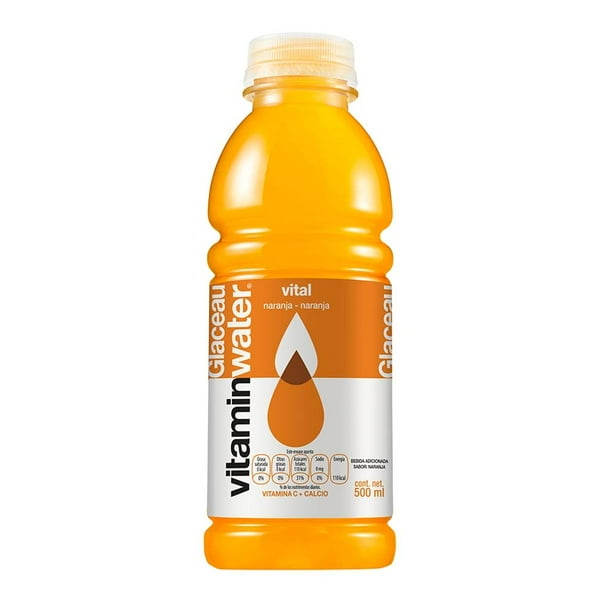 Bebida Glacéau Vitamin Water vital naranja 500 ml | Walmart en línea