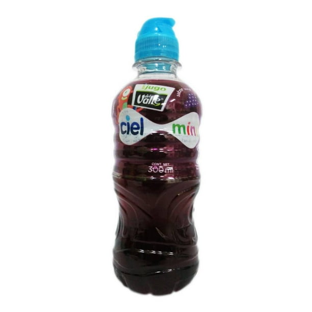 Agua Ciel Mini con jugo Del Valle sabor uva 300 ml | Walmart en línea