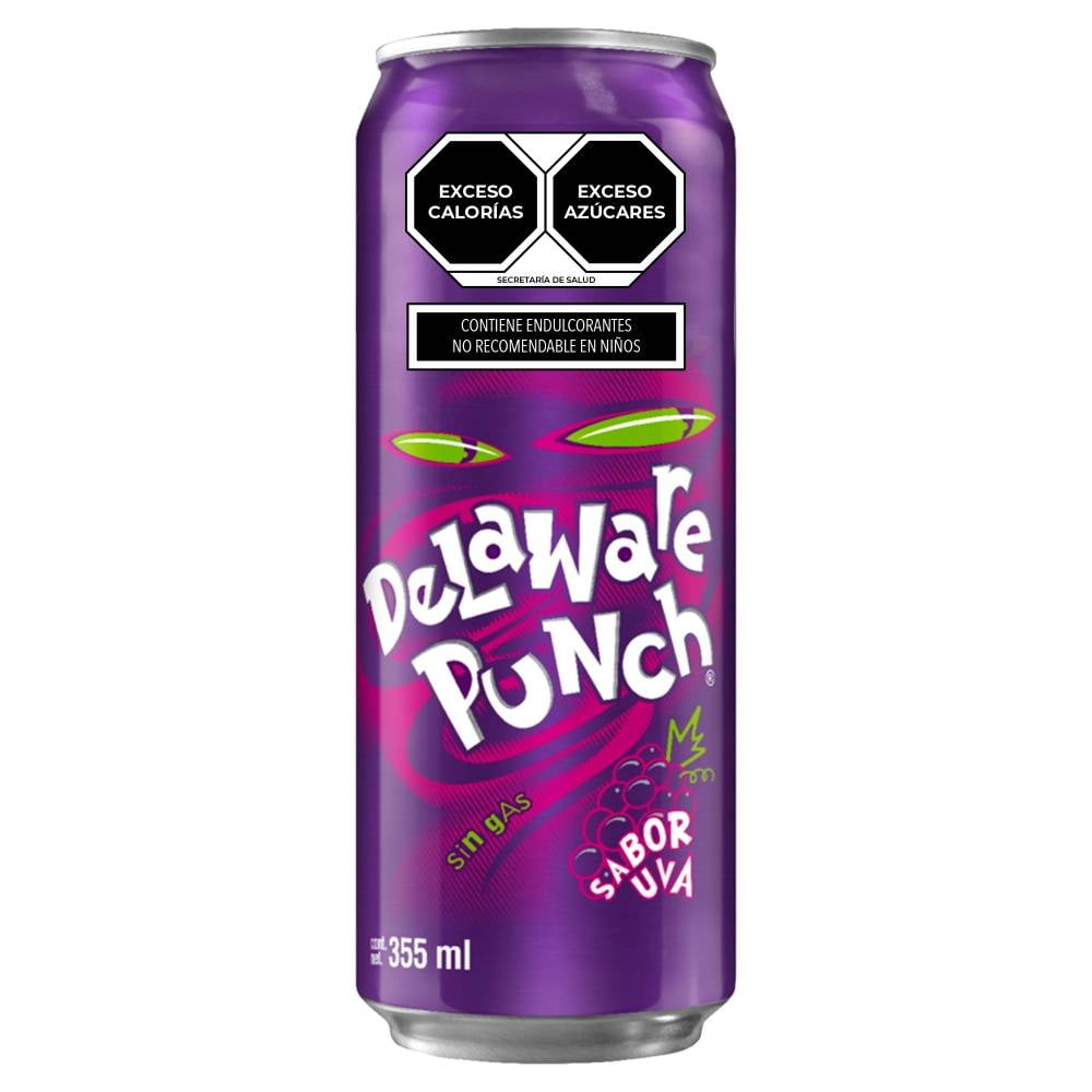 Refresco Delaware Punch sabor uva 355 ml | Walmart en línea