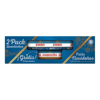Paté Zwanenberg pack con 1 Paté Zwan de 200 gr y 1 Zwancito Jamón ...