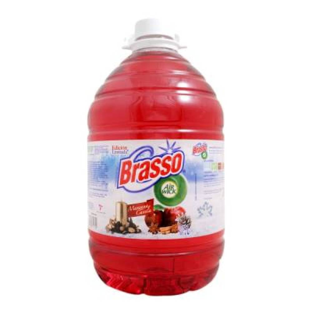 Limpiador líquido multiusos Brasso Air Wick manzana canela 5 l ...