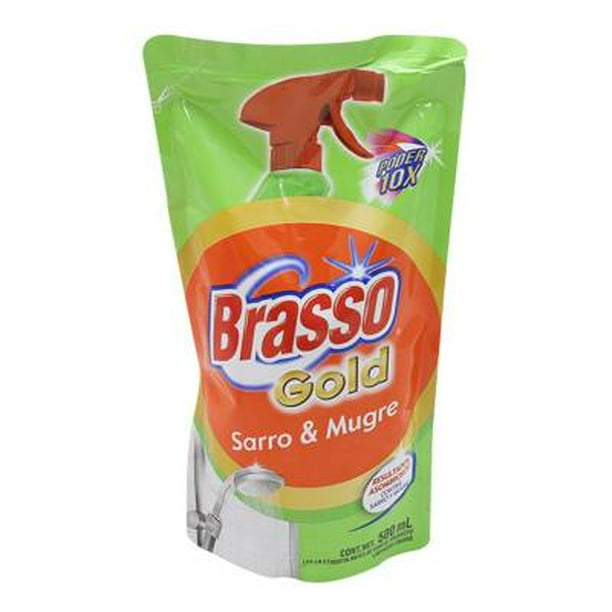 Limpiador Líquido Brasso Gold sarro y mugre 500 ml | Walmart en línea