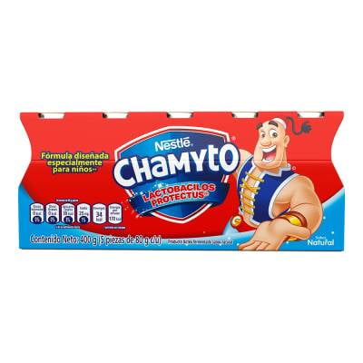 Chamyto sabor natural 5 pzas de 80 g c/u | Walmart en línea