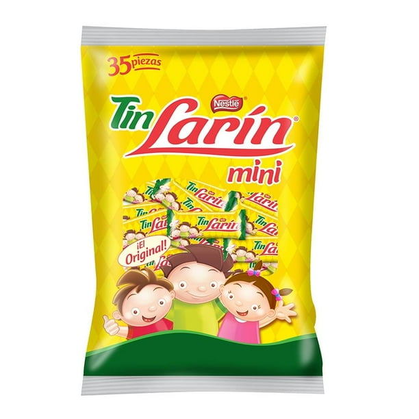 Chocolates Tin Larín mini 35 pzas 8 g c/u | Walmart en línea