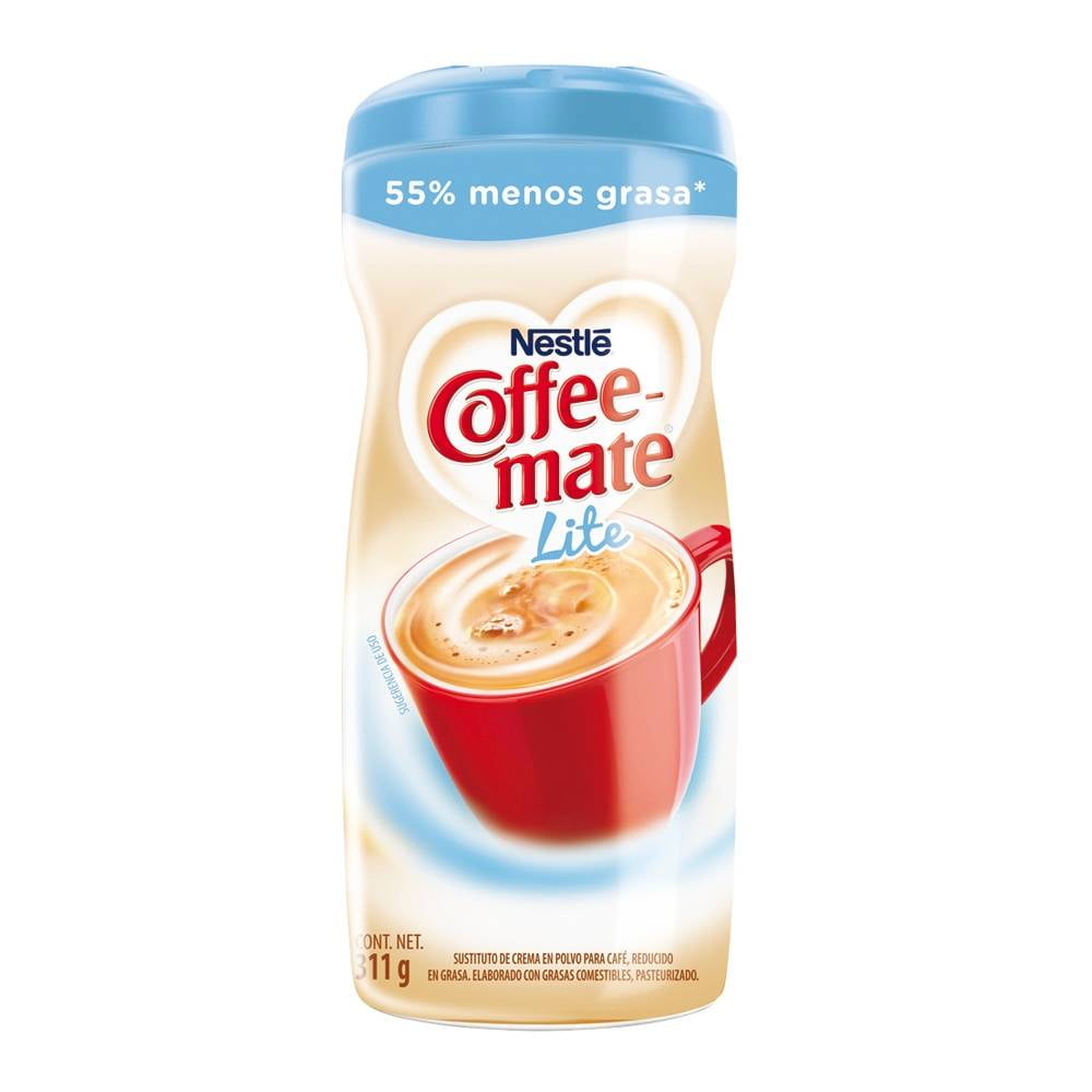 Sustituto de crema para café en polvo Coffee Mate lite 311 g | Walmart ...