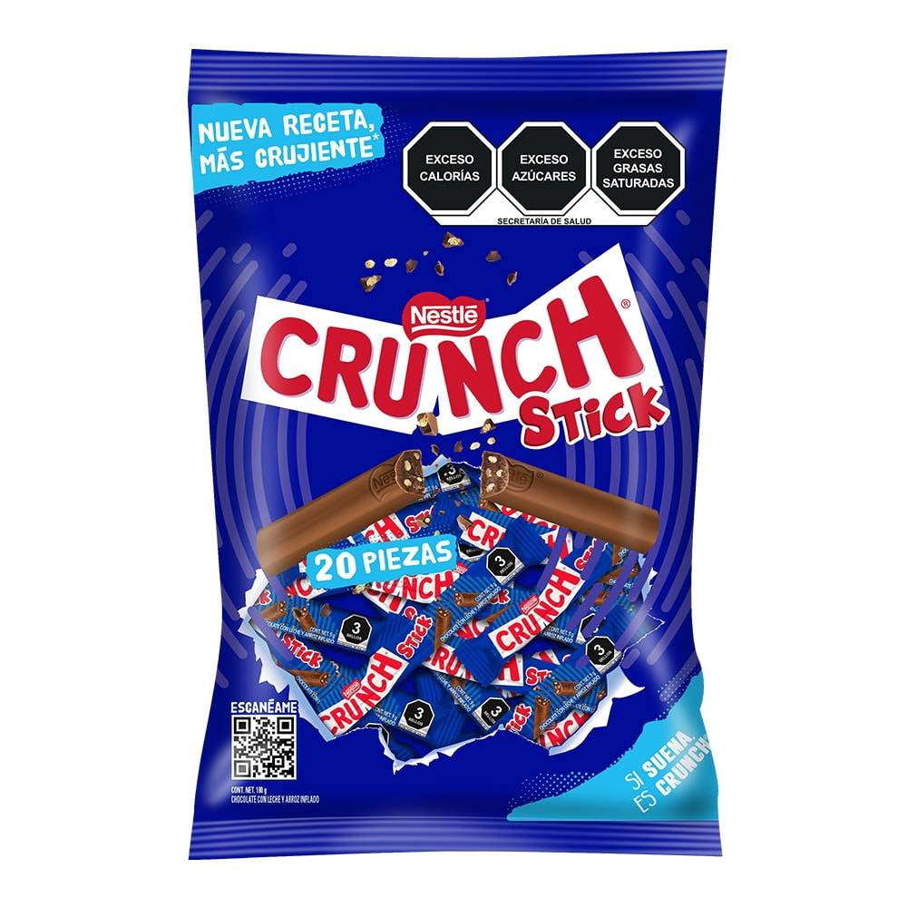 Chocolates Nestlé Crunch stick 180 g | Walmart en línea