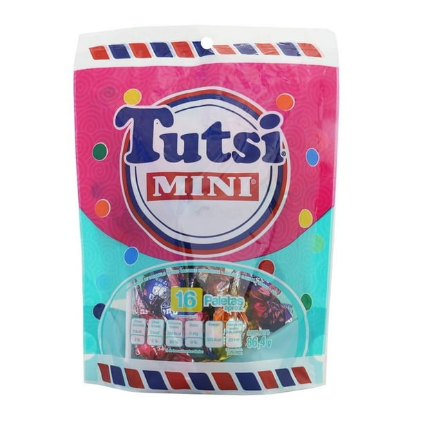 Paletas de caramelo Tutsi Mini 86.4 g | Walmart en línea