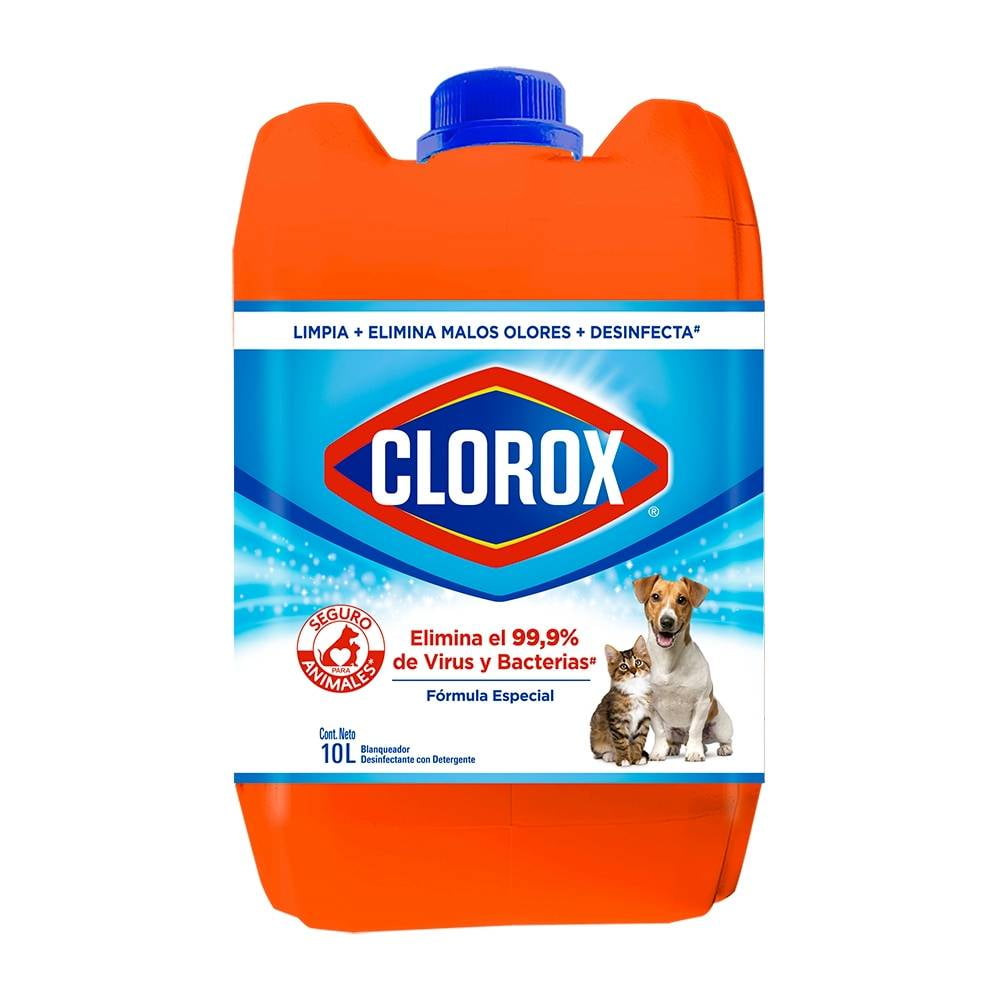 Detergente con cloro Clorox mascotas 10 l | Walmart en línea