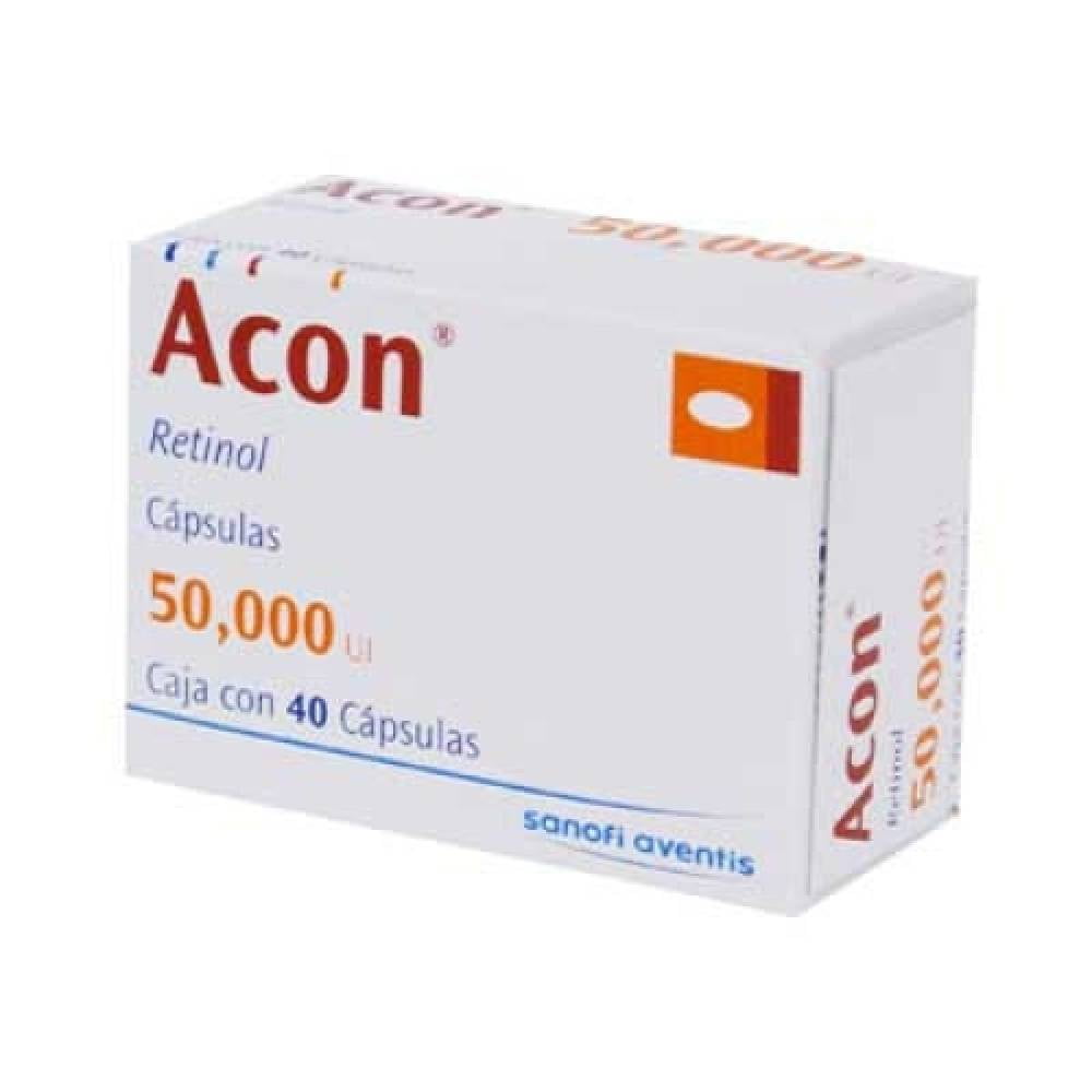 Acon cápsulas 50,000 U 40 piezas | Walmart en línea