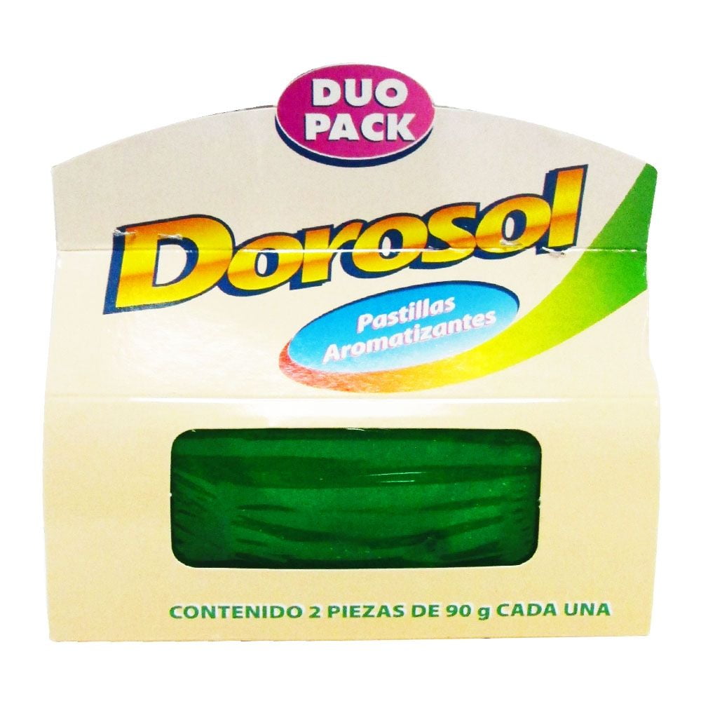 Pastilla aromatizante Dorosol 2 pzas de 90 g c/u | Walmart en línea