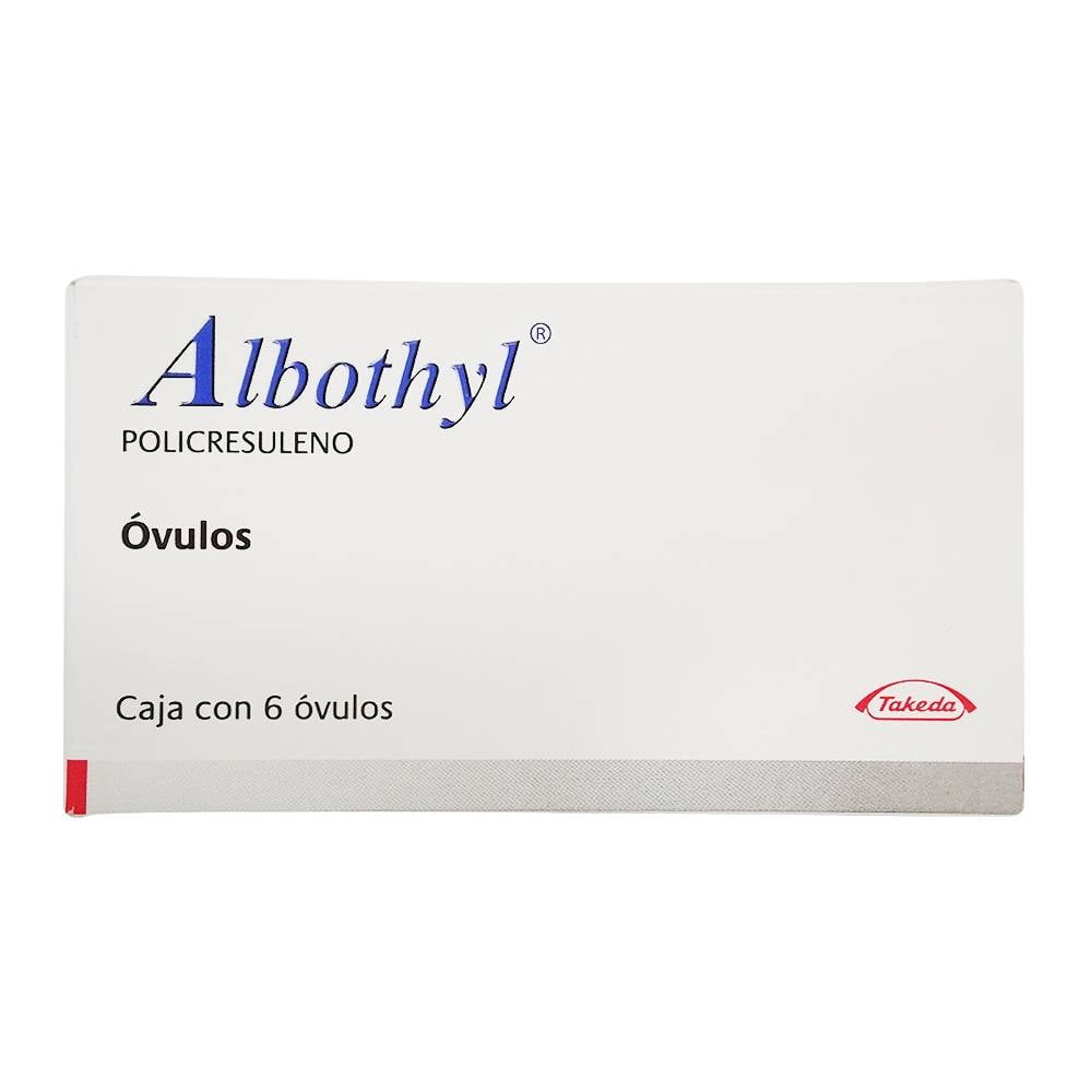 Albothyl óvulos 6 pzas | Walmart en línea