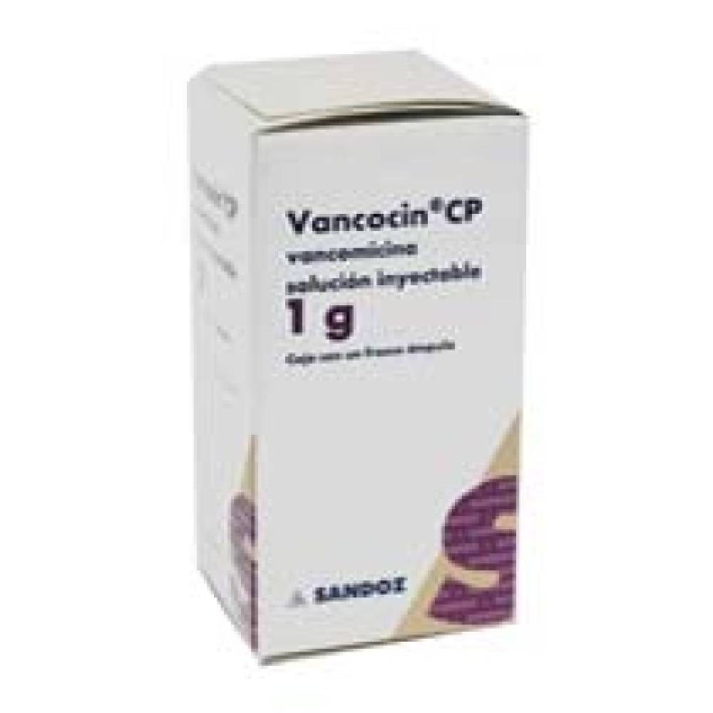 Vancocin CP 1 g solución inyectable | Walmart en línea
