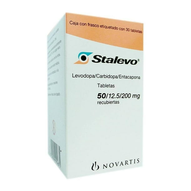 Stalevo 50/12.5/200 mg 30 tabletas recubiertas | Walmart en línea