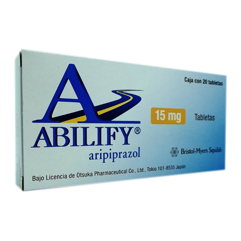 Abilify tabletas 20 pzas de 15 mg c/u | Walmart en línea