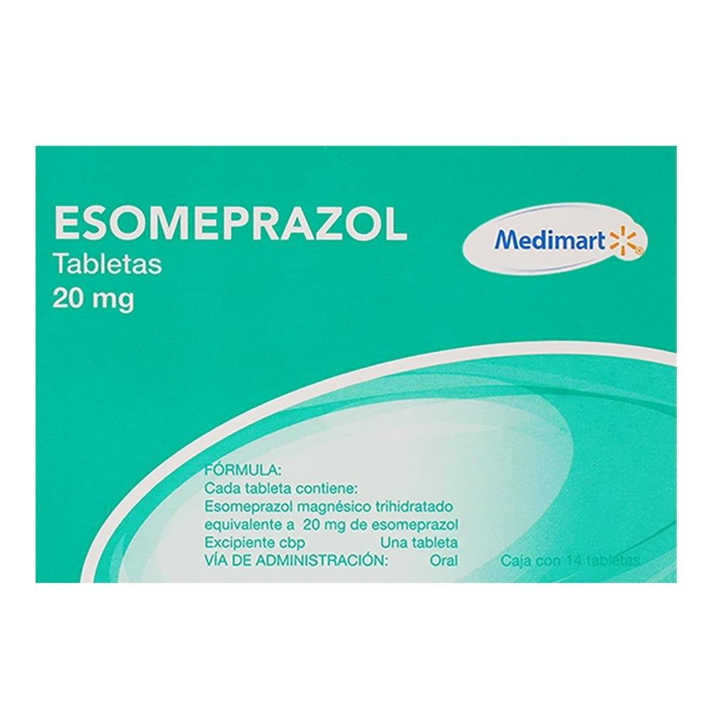 Esomeprazol Medimart 20 mg, 14 tabletas | Walmart en línea
