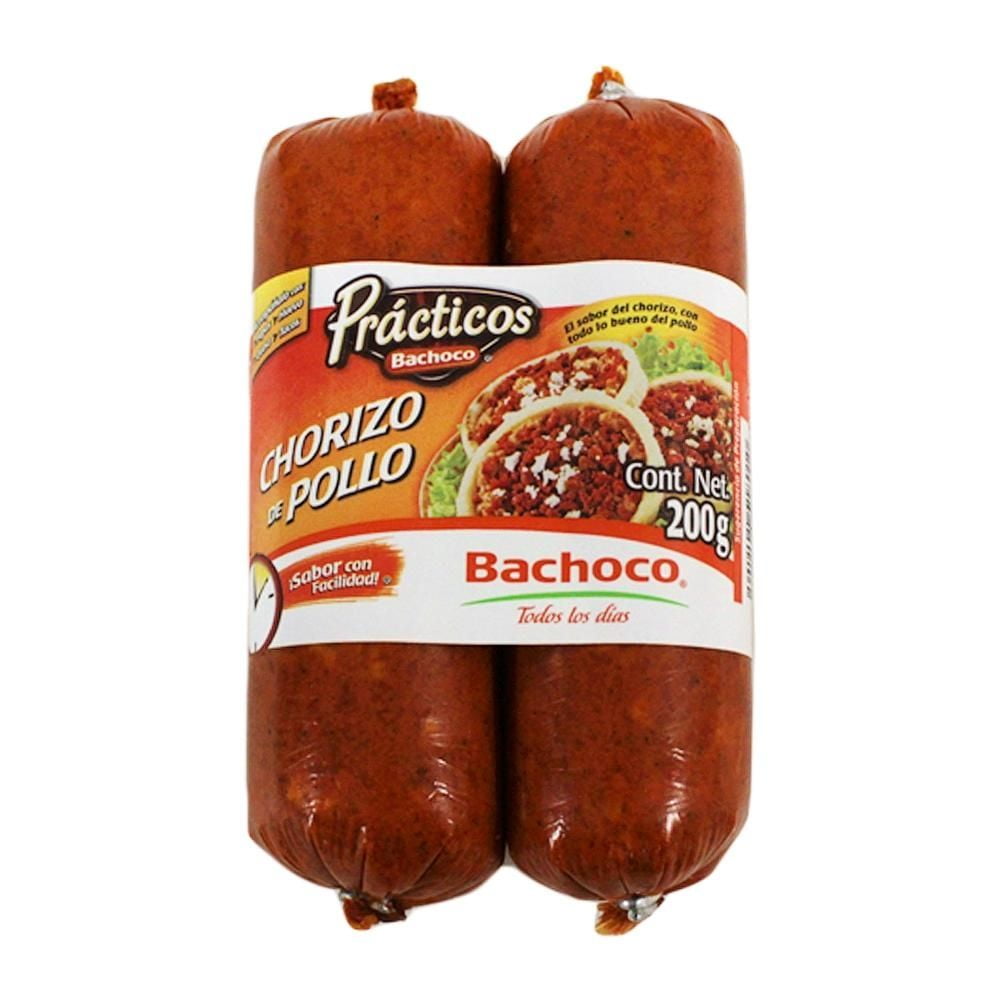 Chorizo de pollo Bachoco 200 g | Walmart en línea