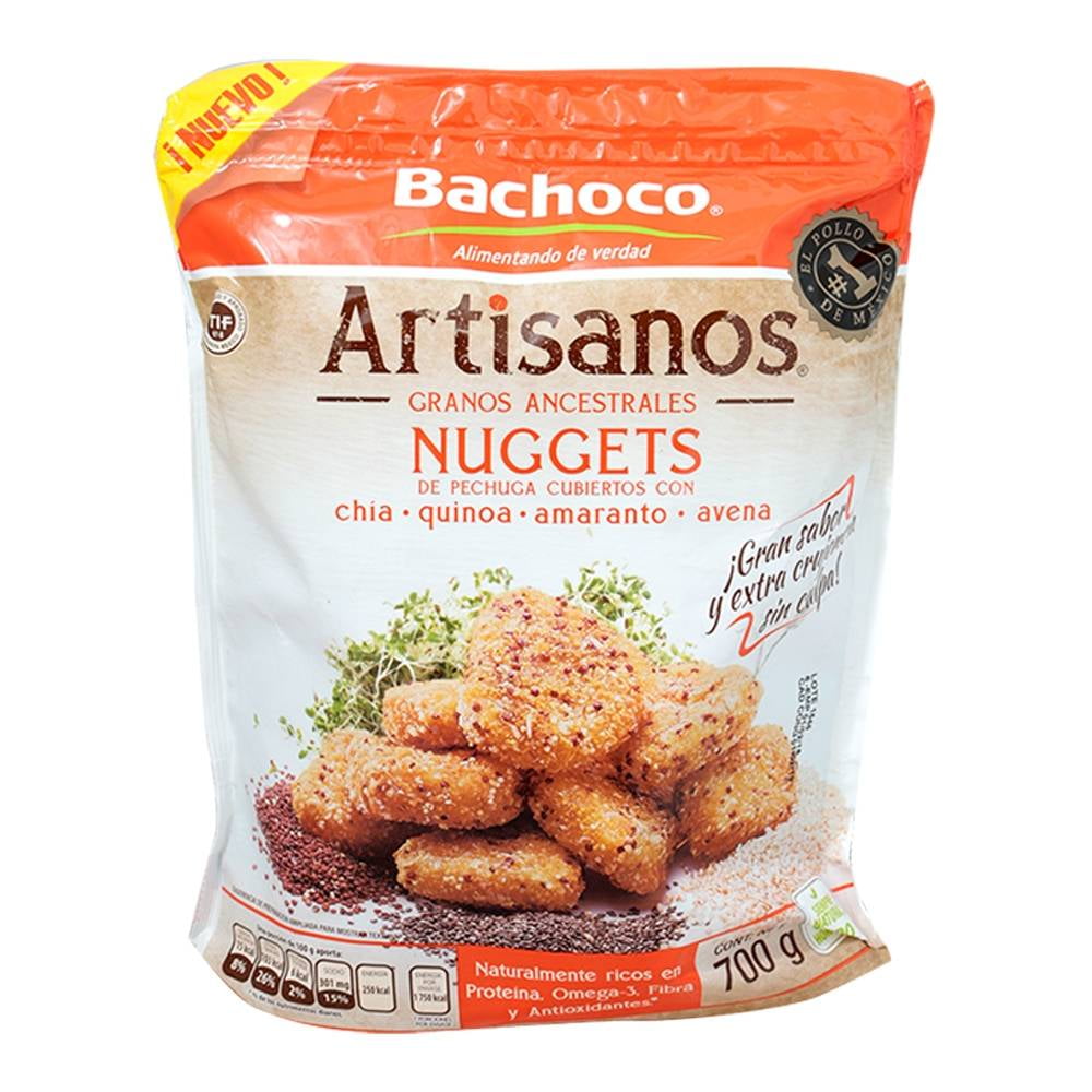 Nuggets Bachoco de pechuga 700 g | Walmart en línea