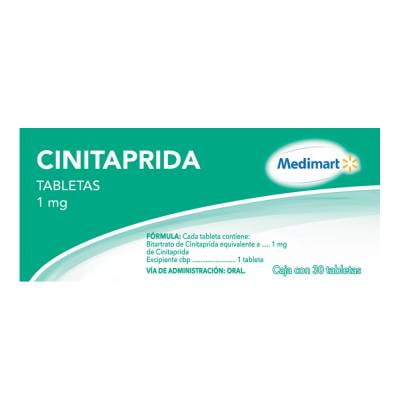 Cinitaprida Medimart 1 mg, 30 tabletas | Walmart en línea