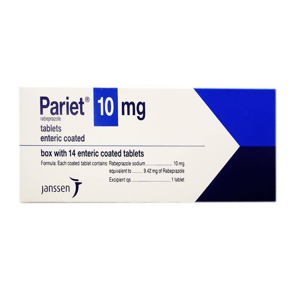 Pariet 10 mg 14 tabletas | Bodega Aurrera en línea