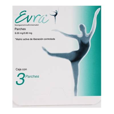 Evra 6.00 mg/0.60 mg, 3 parches | Bodega Aurrera en línea
