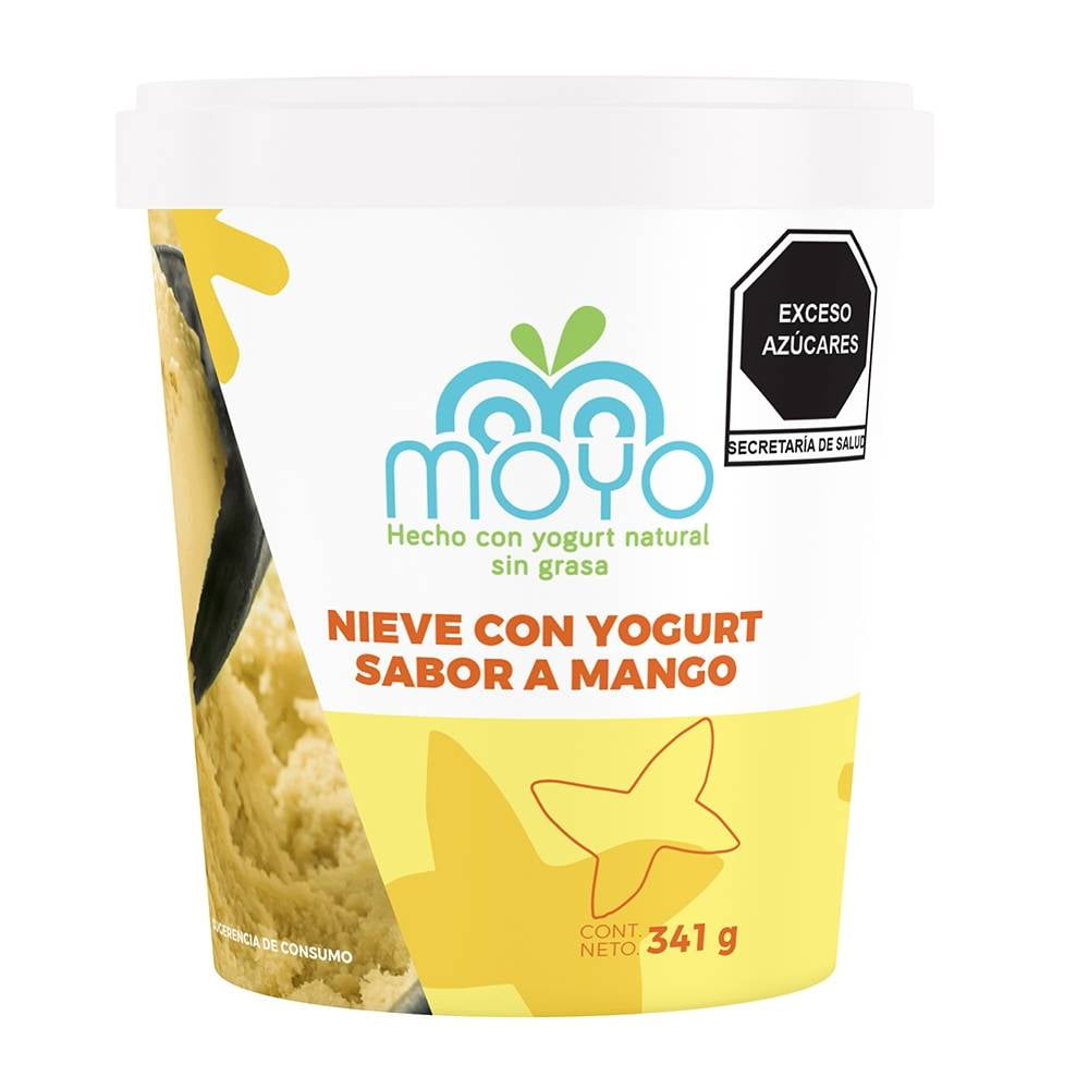 Nieve Moyo con yogurt sabor mango 341 g | Walmart en línea
