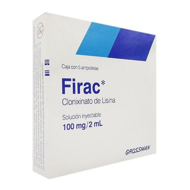 Firac 100 mg/2 ml solución inyectable 5 pzas | Walmart en línea