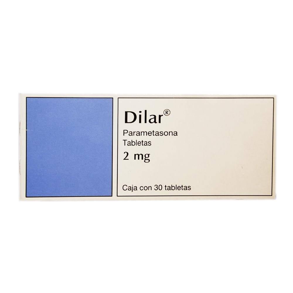 Dilar tabletas 30 pzas de 2 mg c/u | Walmart en línea