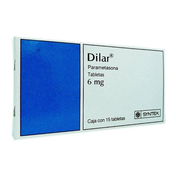 Dilar 6 mg tabletas 15 pzas | Walmart en línea