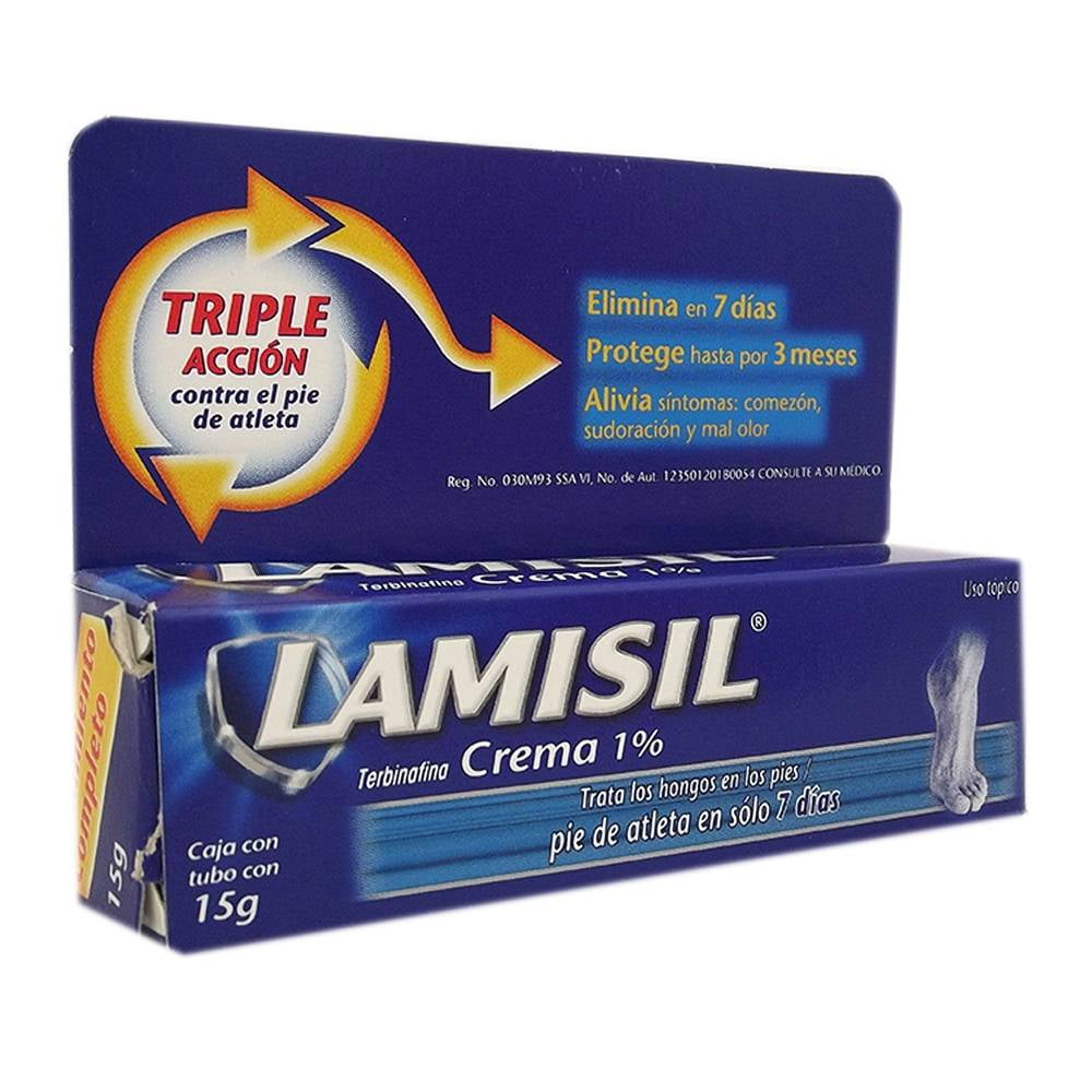 Antimicótico Lamisil crema 1% tubo con 15 g | Walmart en línea