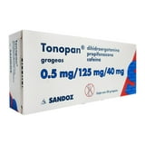 Tonopan 0.5 mg/125 mg/40 mg 30 grageas | Walmart en línea