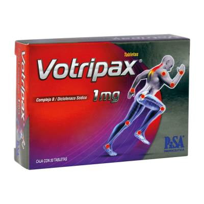 Votripax 1 mg 30 tabletas | Walmart en línea