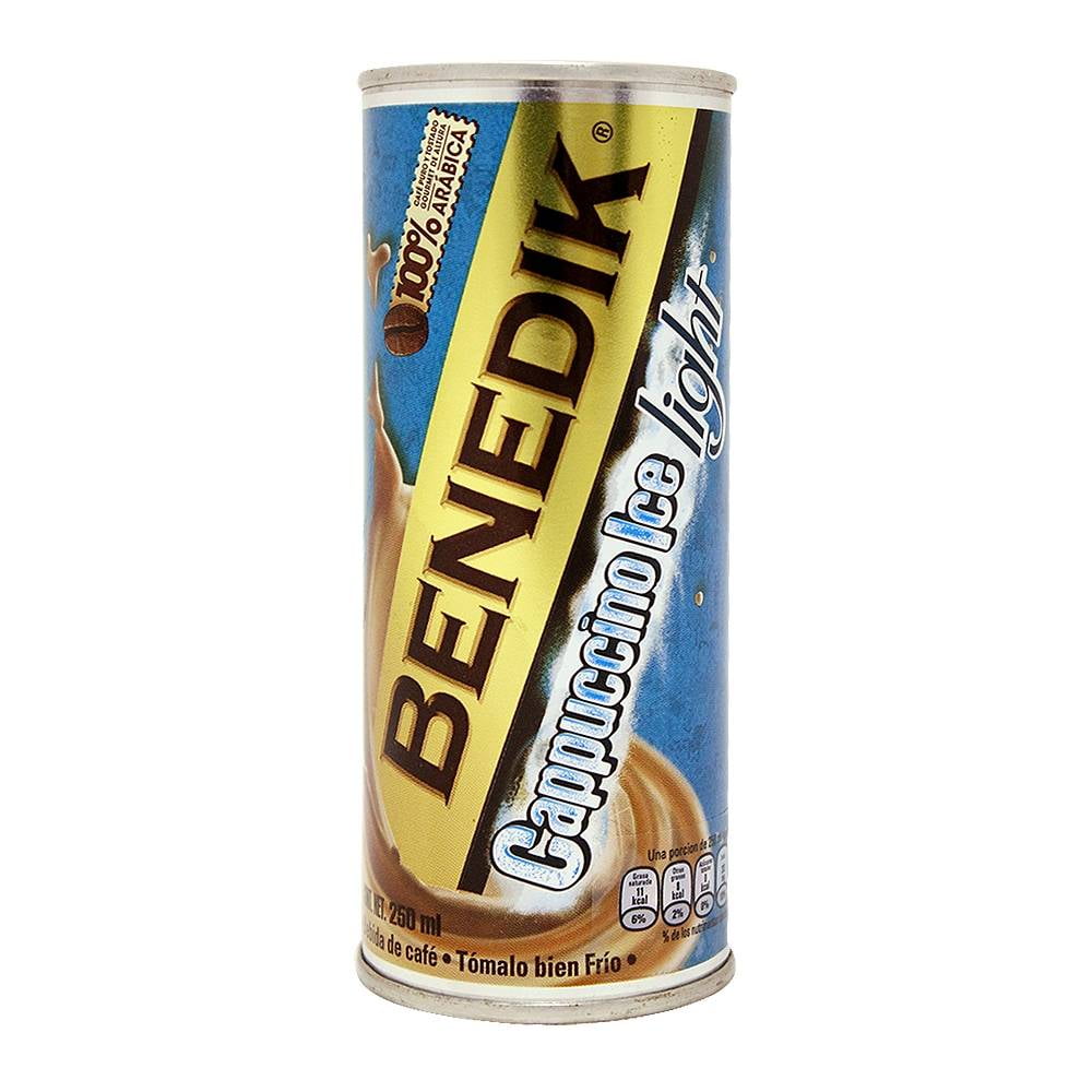 Bebida de café Benedik cappuccino ice light 250 ml | Walmart en línea