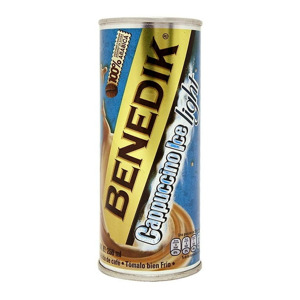 Bebida de café Benedik cappuccino ice light 250 ml | Walmart en línea