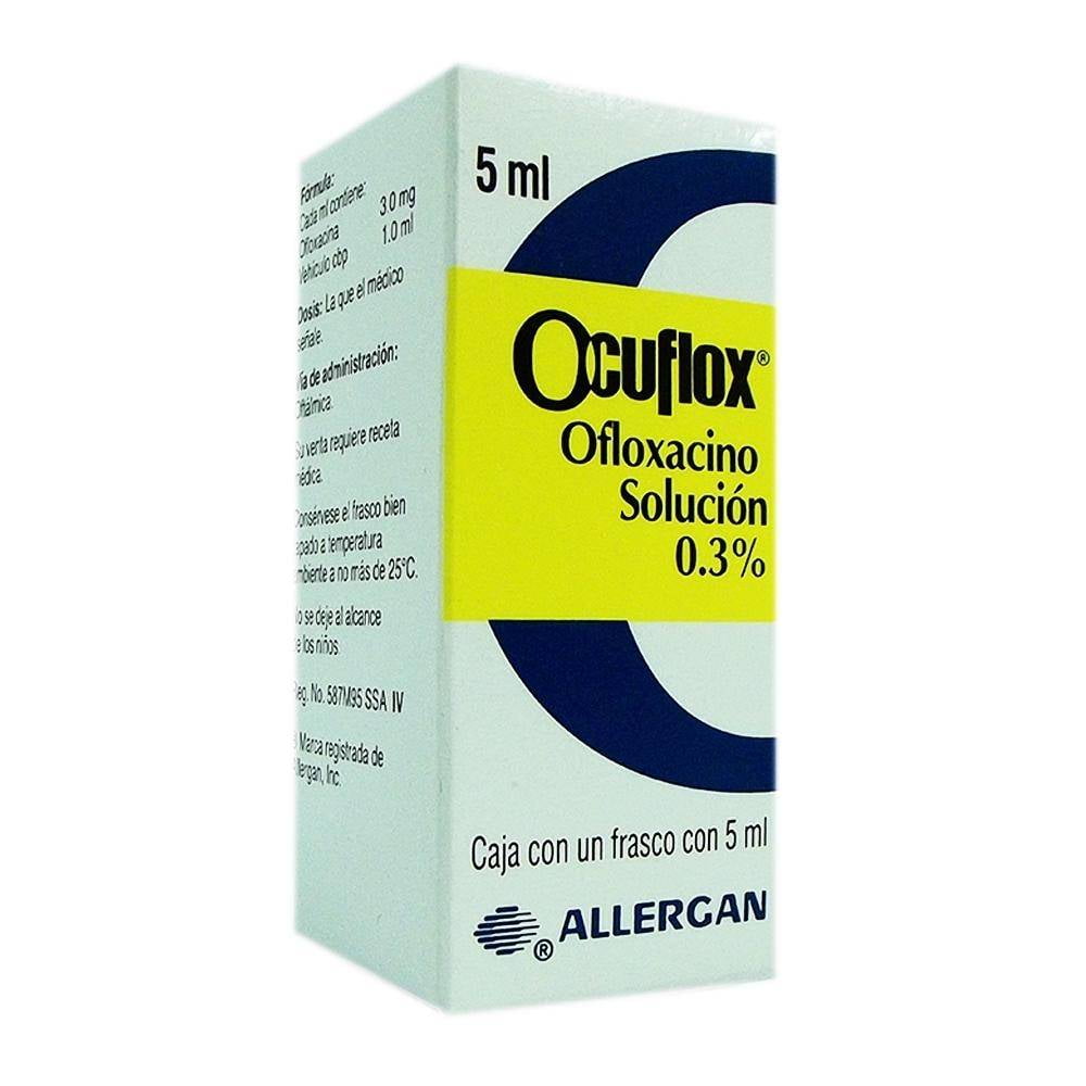 Ocuflox 0.3% solución oftálmica 5 ml | Walmart en línea
