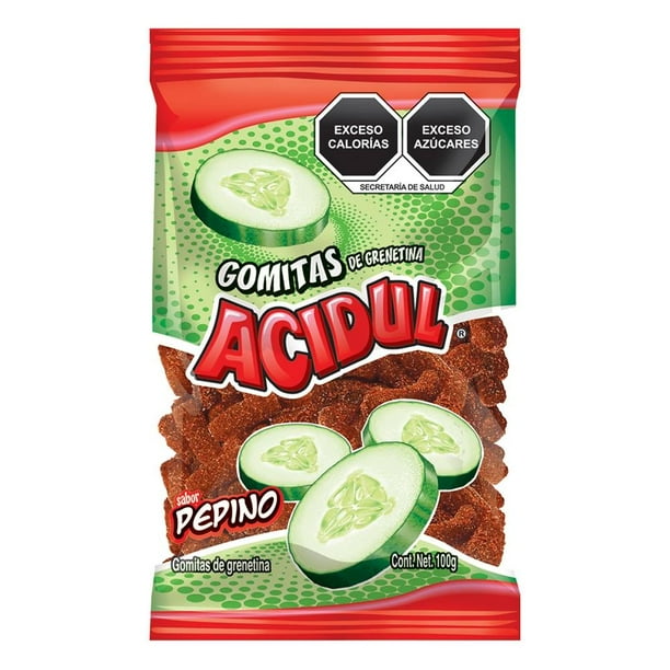 Gomitas Acidul sabor pepino 100 g | Walmart en línea