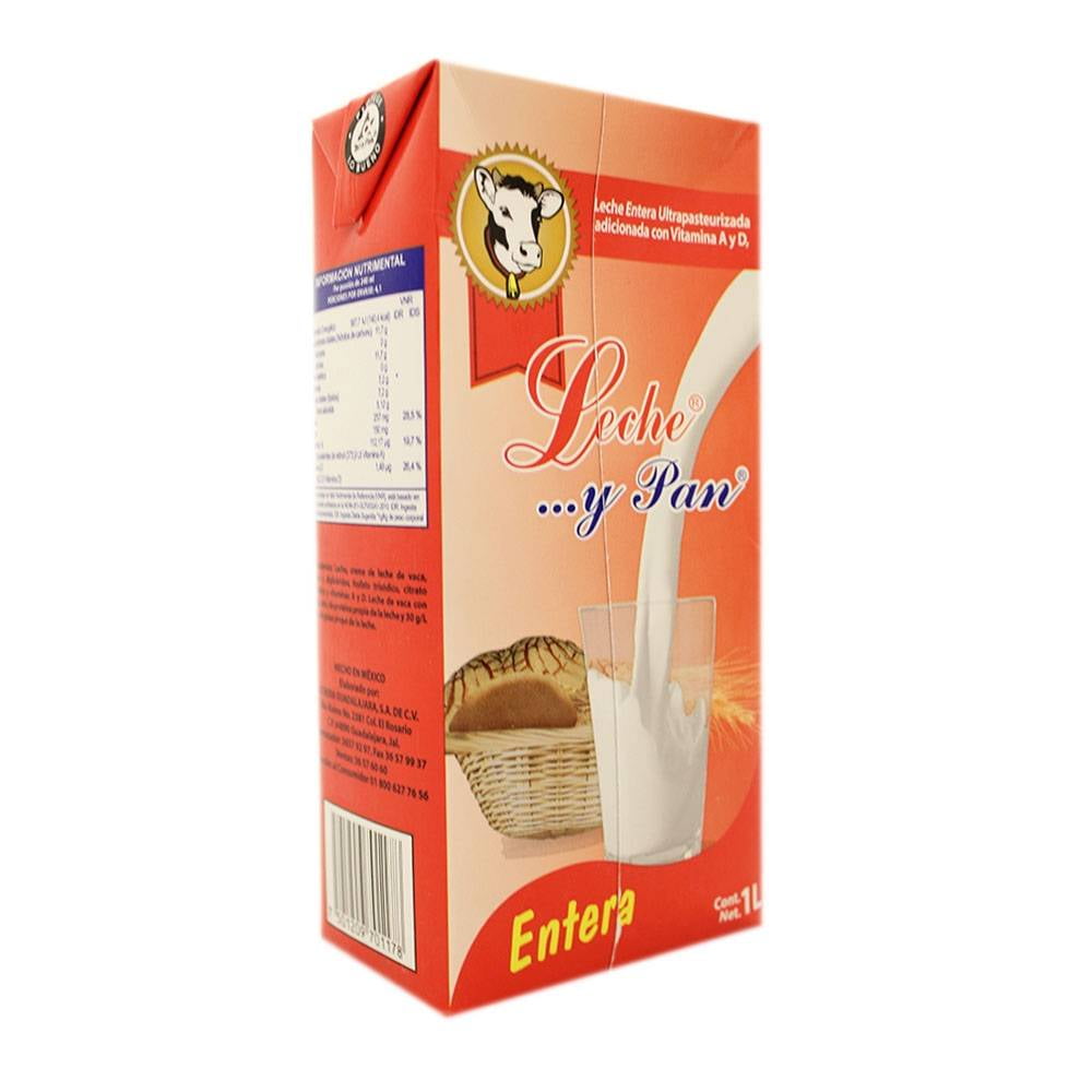 Leche Leche y Pan entera 1 l | Walmart en línea