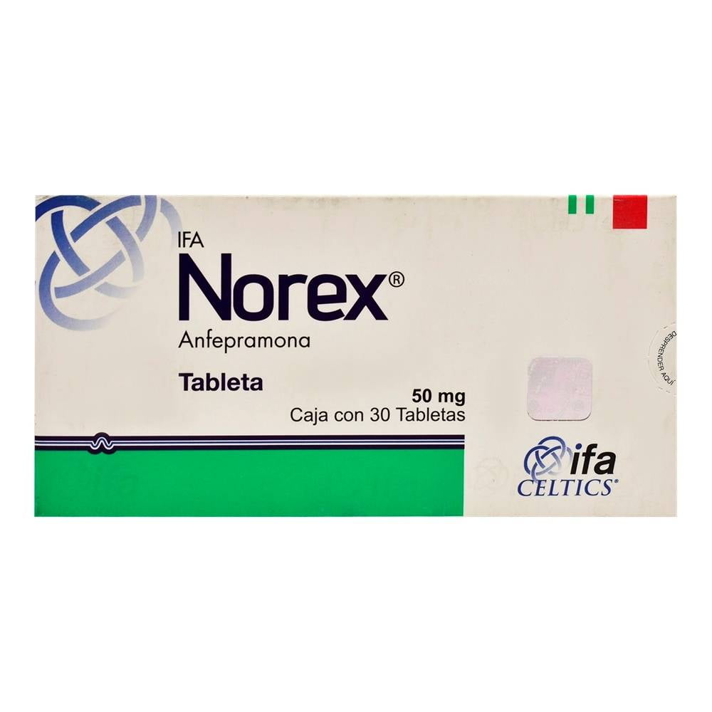 IFA-NOREX 50 MG TAB 30 N | Walmart en línea