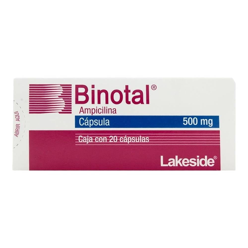 Binotal 500 mg 20 cápsulas | Walmart en línea