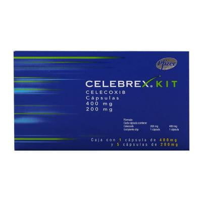 Celebrex kit 400 mg 200 mg 6 cápsulas | Walmart en línea