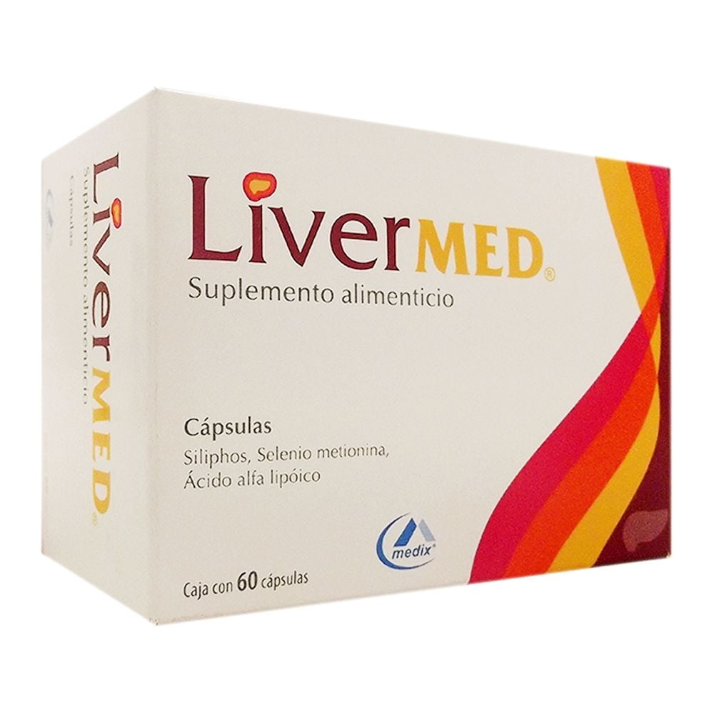Suplemento alimenticio LiverMED 60 cápsulas | Walmart en línea