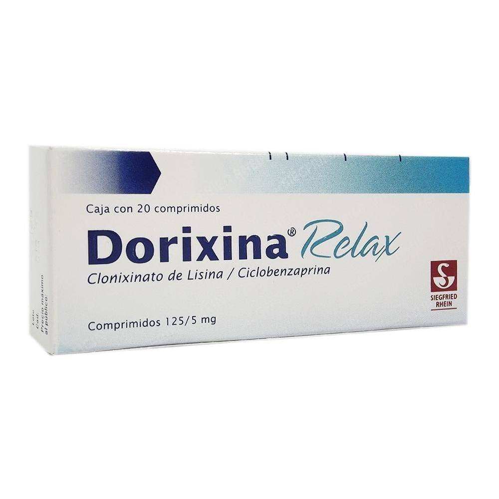Dorixina Relax 125 mg/5 mg 20 comprimidos || Bodega Aurrera Despensa a ...