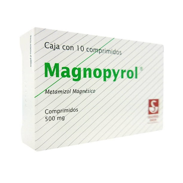 Magnopyrol 500 mg 10 comprimidos | Walmart en línea