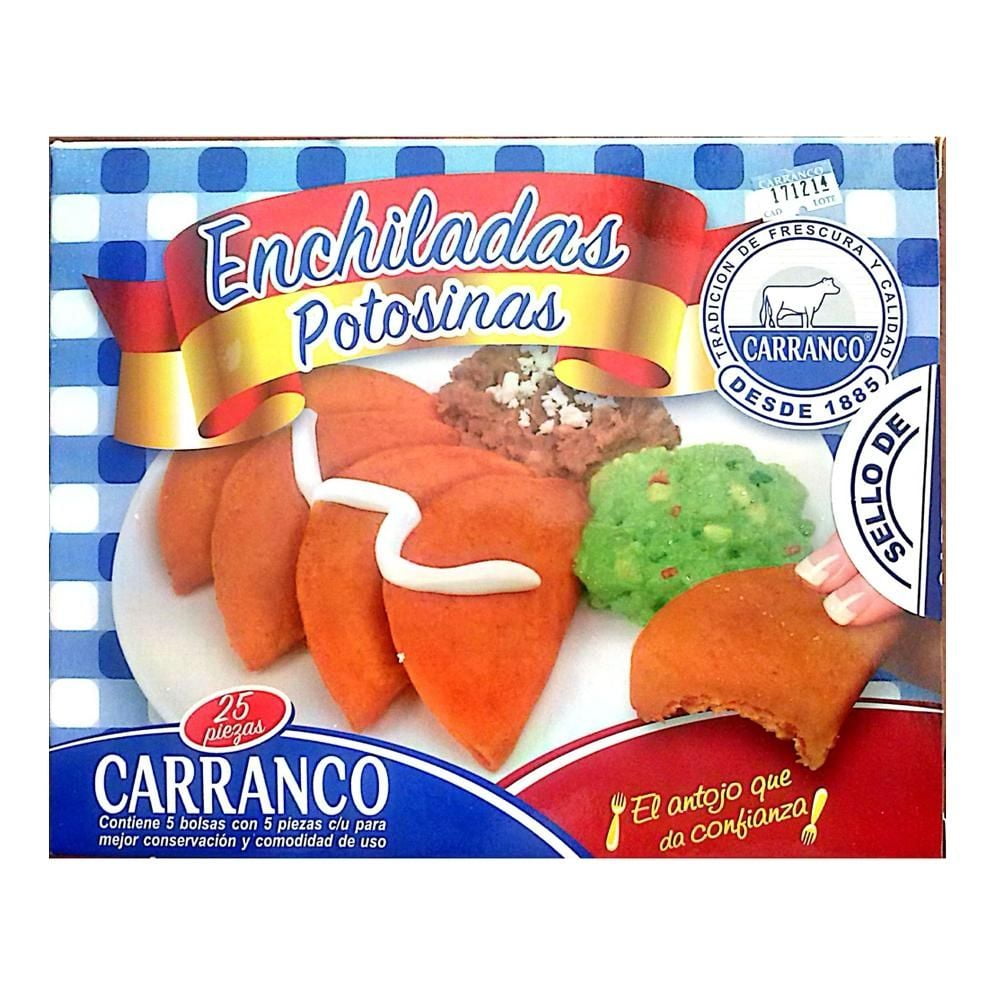 Enchiladas potosinas Carranco 25 pzas | Walmart en línea