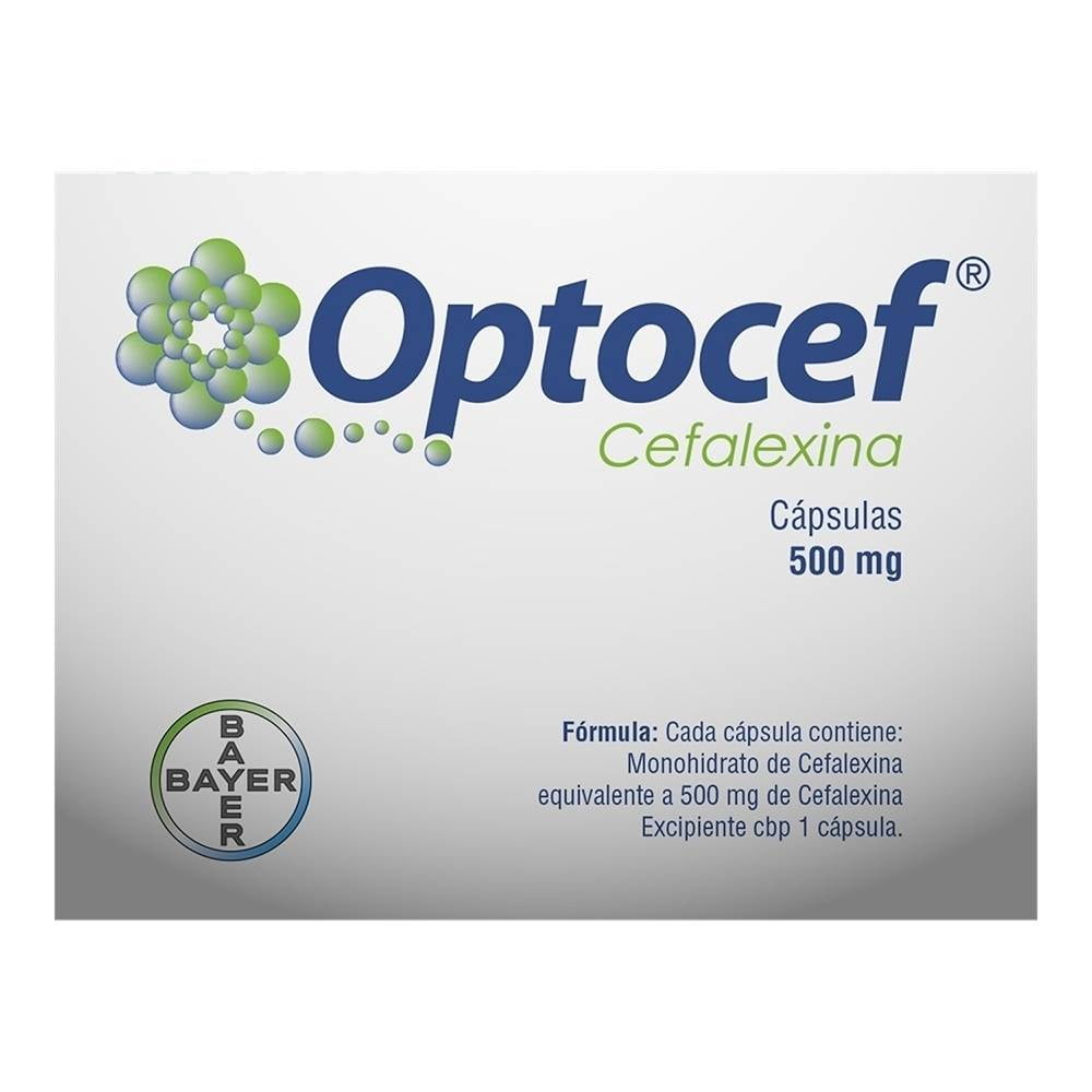 Optocef 500 mg 15 cápsulas | Walmart en línea