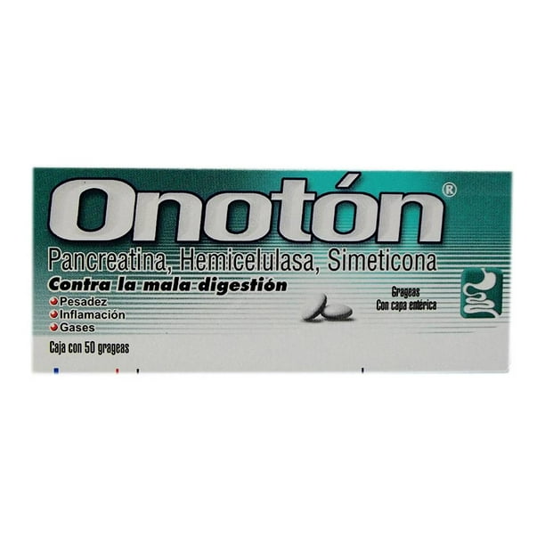 Onotón grageas 50 pzas | Walmart en línea