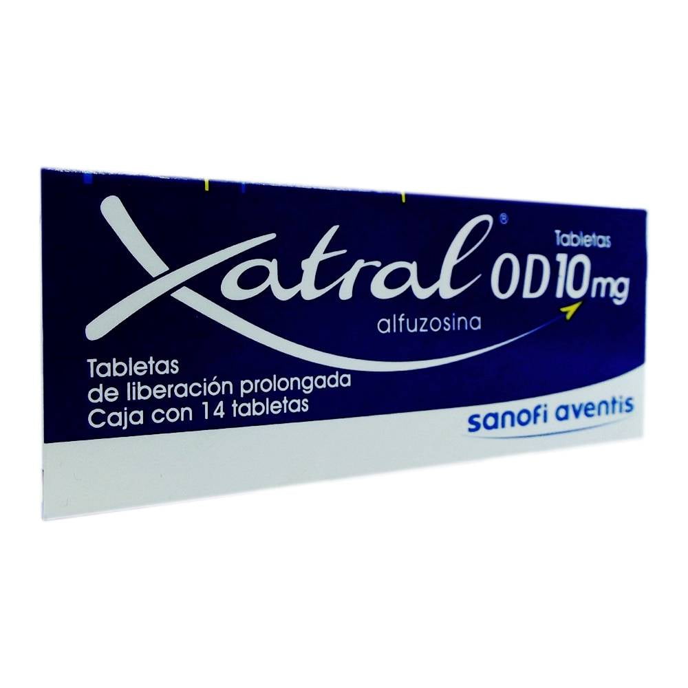 Xatral tabletas 14 pzas de 10 mg c/u | Walmart en línea