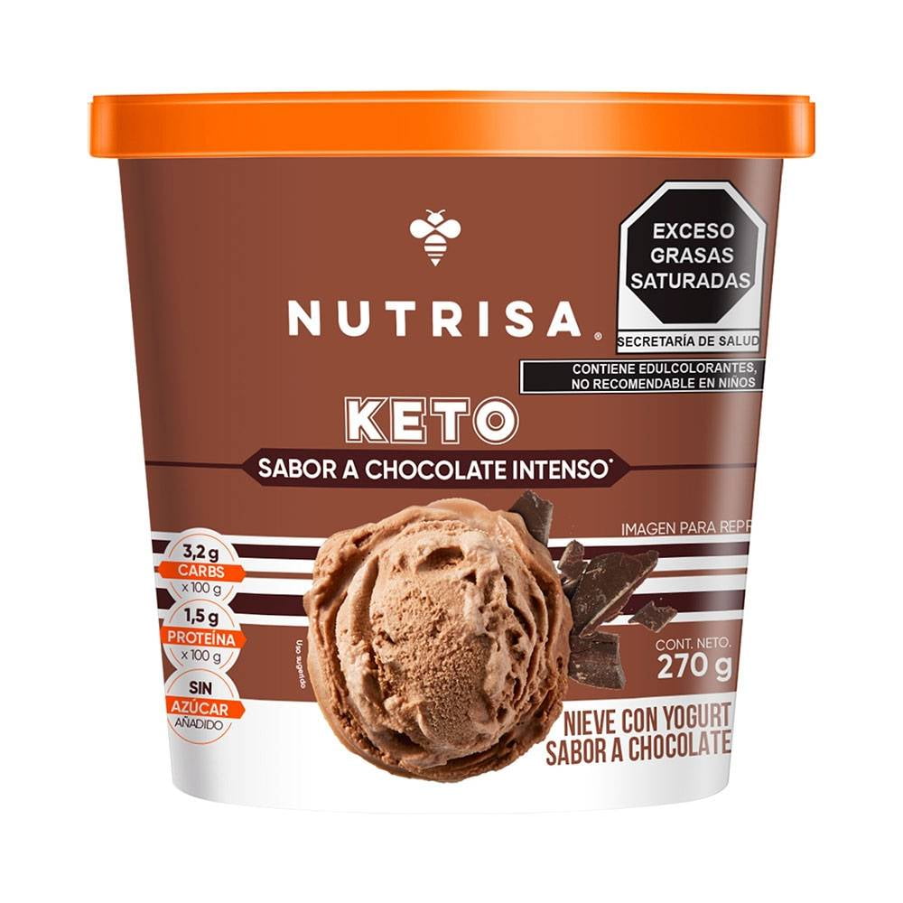 Helado Nutrisa keto doble chocolate 270 g | Walmart en línea